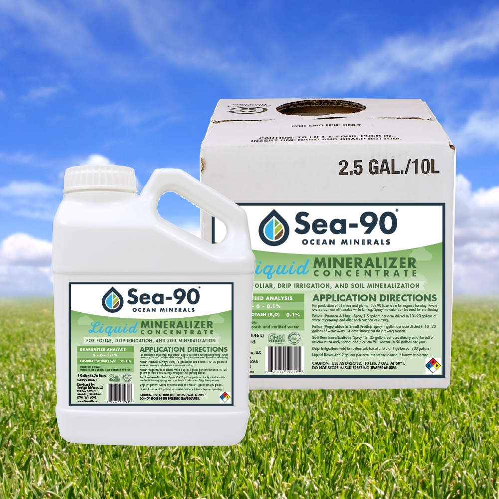 Introducing Sea-90 Liquid Mineralizer Concentrate! – Sea-90 Ocean Minerals