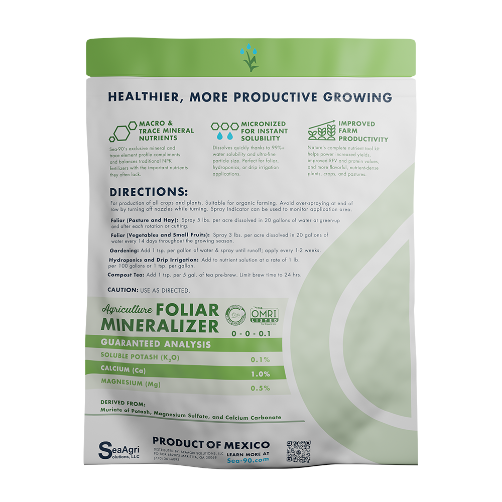 Sea-90 Agriculture Foliar Mineralizer – Sea-90 Ocean Minerals