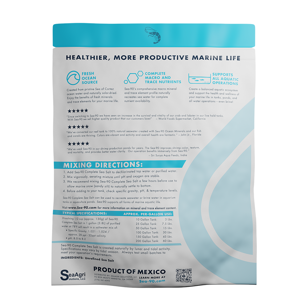 Sea-90 Ocean Life Complete Sea Salt – Sea-90 Ocean Minerals